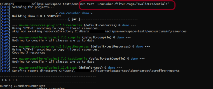 Run Cucumber7 with JUnit5 Tests from Maven Command Line – QA Automation ...