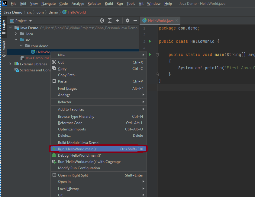 How to create a Java project in IntelliJ – QA Automation Expert