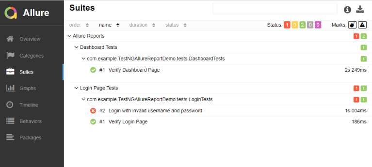 Integration of Allure Report with Selenium and TestNG – QA Automation ...