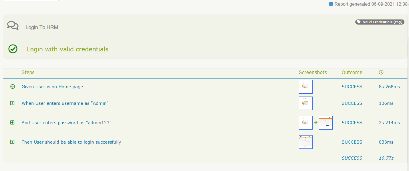 How to manage screenshots in Serenity Report – QA Automation Expert