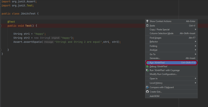 How to configure Junit in Intellij – QA Automation Expert