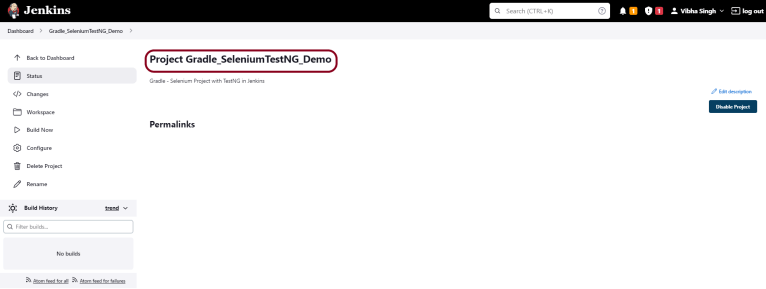 Integrate Gradle project with Jenkins – QA Automation Expert