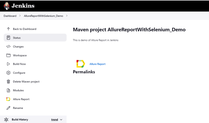 Integration of Allure Report with Jenkins – QA Automation Expert