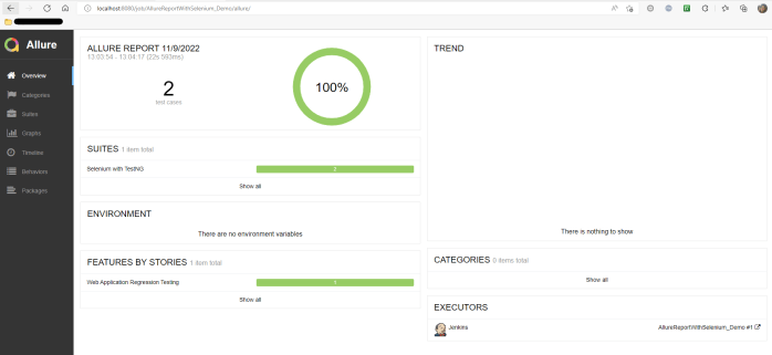 Integration of Allure Report with Jenkins – QA Automation Expert