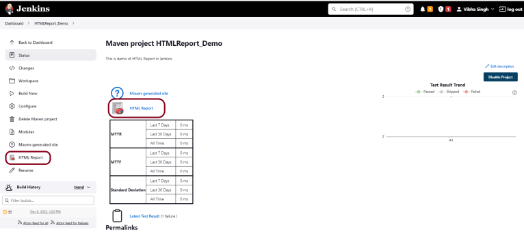 How to generate HTML Reports in Jenkins – QA Automation Expert