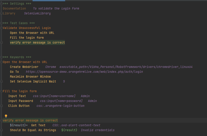 What is Robot Framework – QA Automation Expert