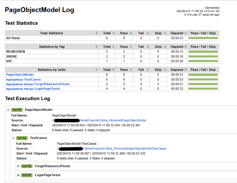 Page Object Model in the Robot Framework – QA Automation Expert