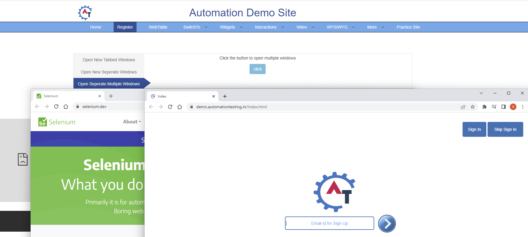 How to handle multiple windows in Robot Framework – QA Automation Expert