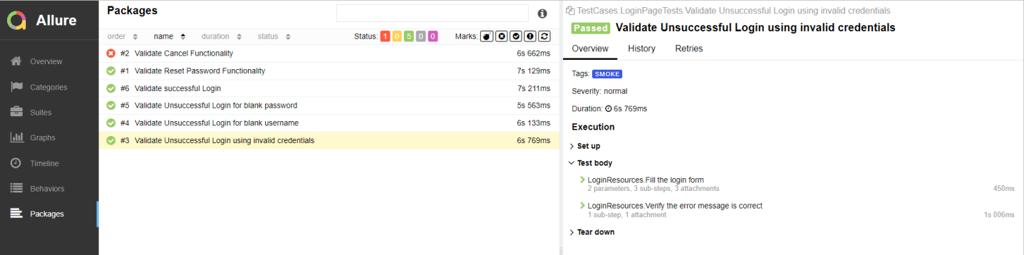 Integration of Allure Report with Robot Framework – QA Automation Expert