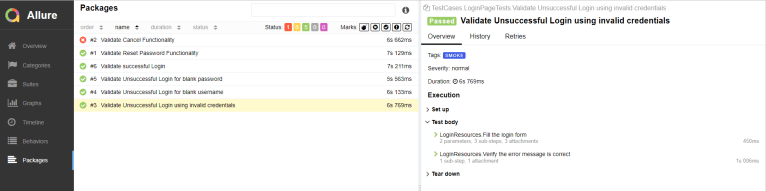 Integration of Allure Report with Robot Framework – QA Automation Expert