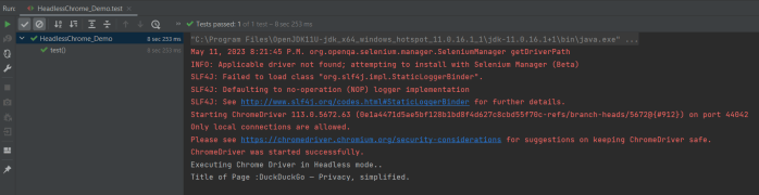 How to run Chrome tests in headless mode in Selenium4 – QA Automation ...