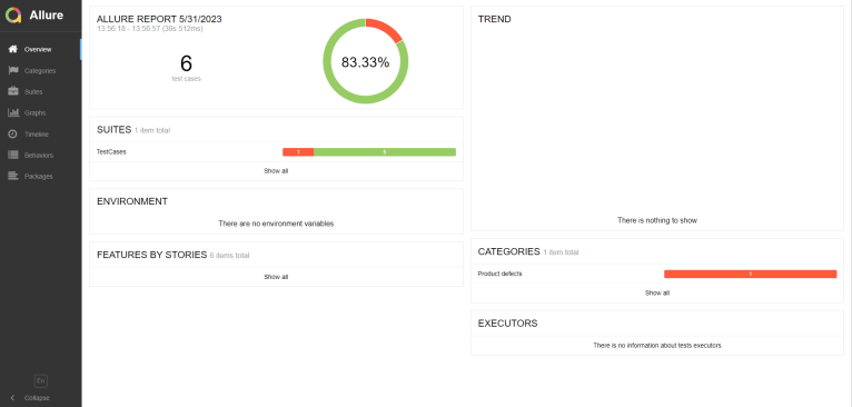 Integration of Allure Report with Robot Framework – QA Automation Expert