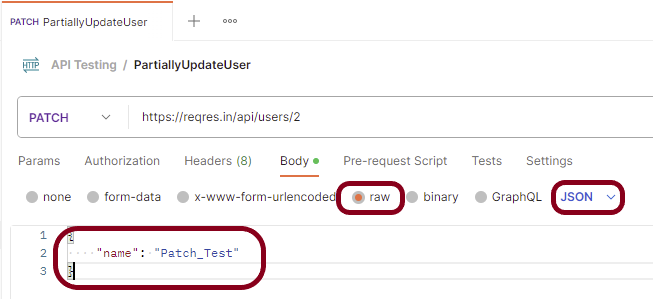 How to send PATCH Requests in Postman? – QA Automation Expert
