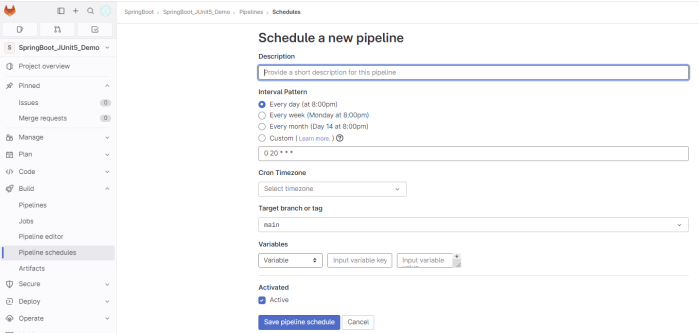 How to run scheduled jobs using GitLab CI/CD – QA Automation Expert