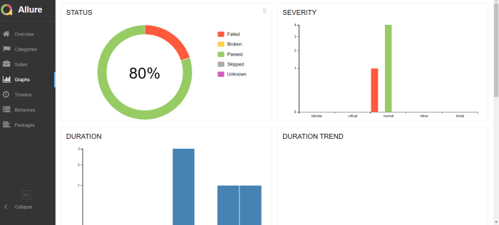 Allure Report – QA Automation Expert