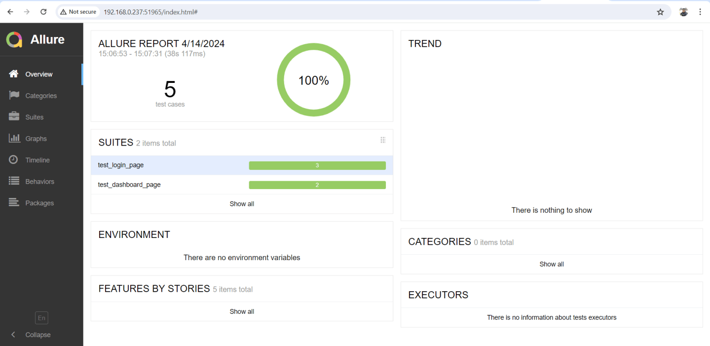 Integration of Allure Report with PyTest – QA Automation Expert