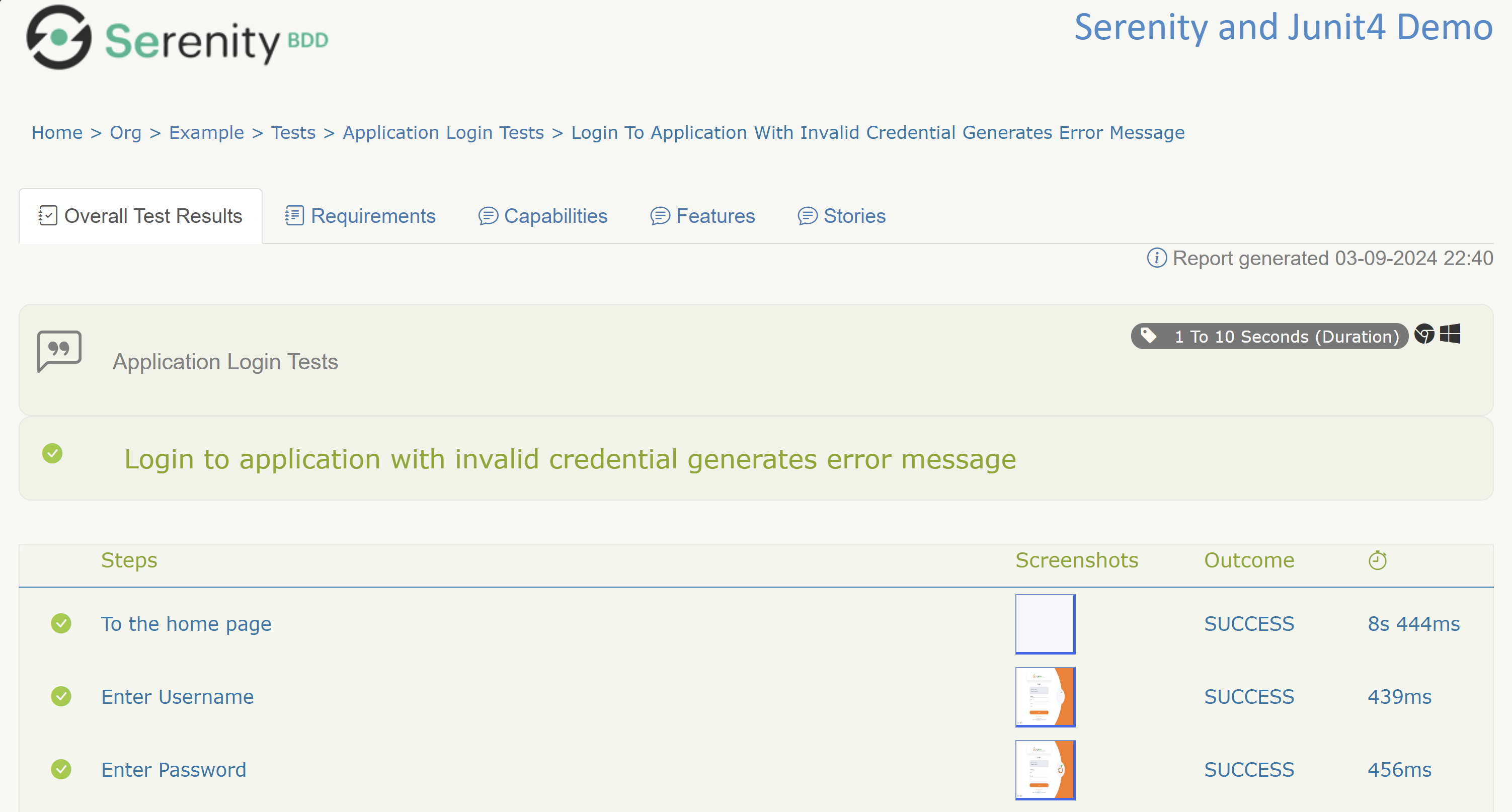 Serenity-BDD – QA Automation Expert