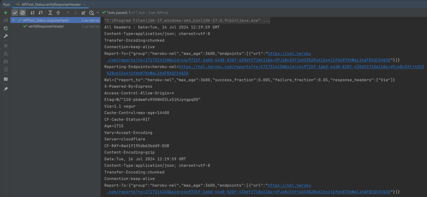 REST Assured: Validating HTTP Response Status Code, Line, Body, Headers ...