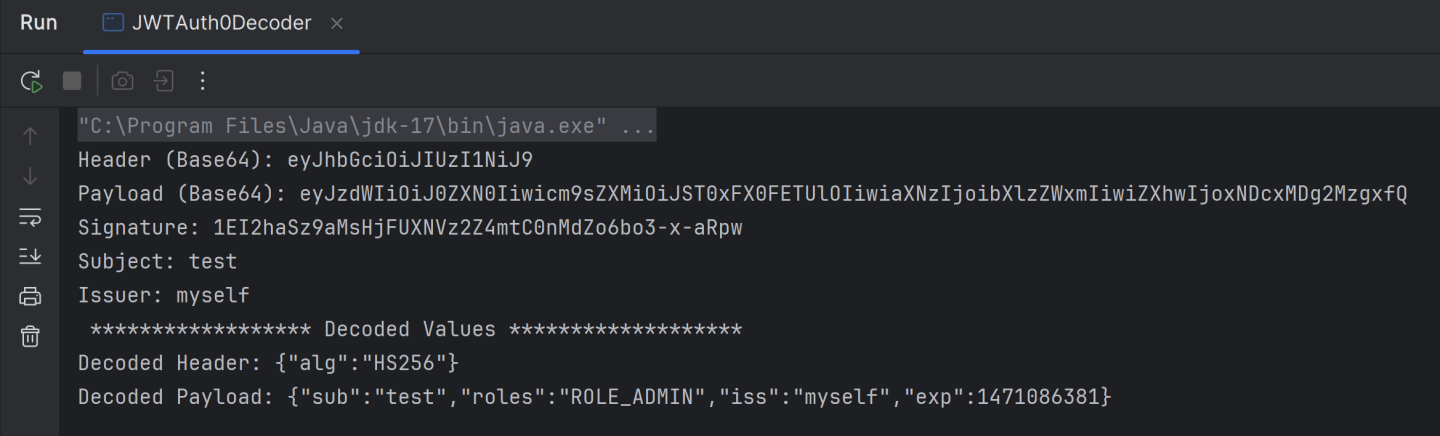 How to decode JWT Token with Auth0 in Java – QA Automation Expert
