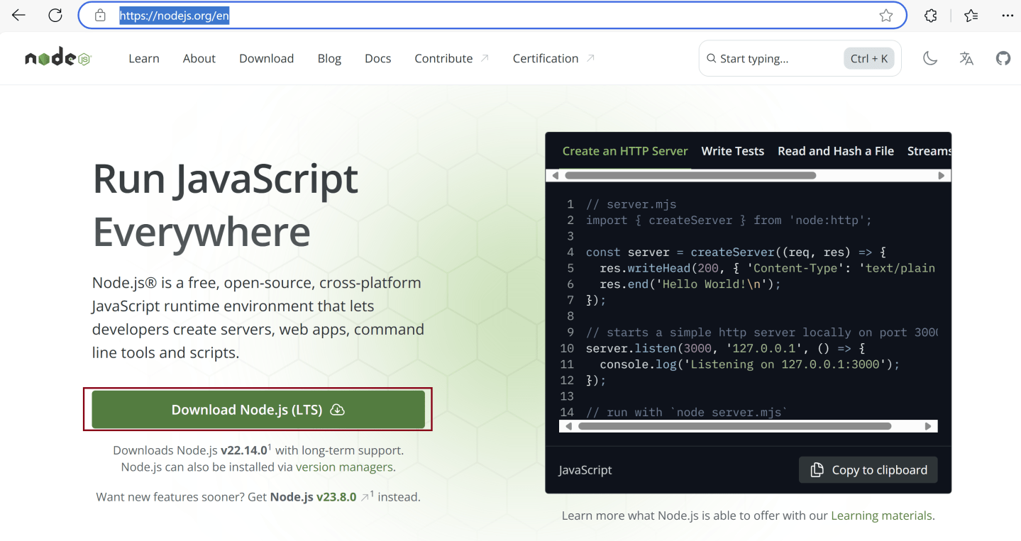 How to install node.js on windows 11 – QA Automation Expert