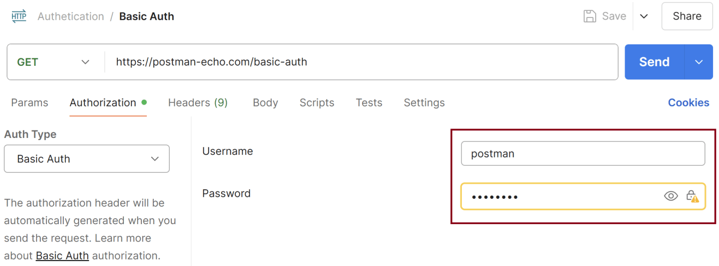 Basic Authentication with Postman – QA Automation Expert