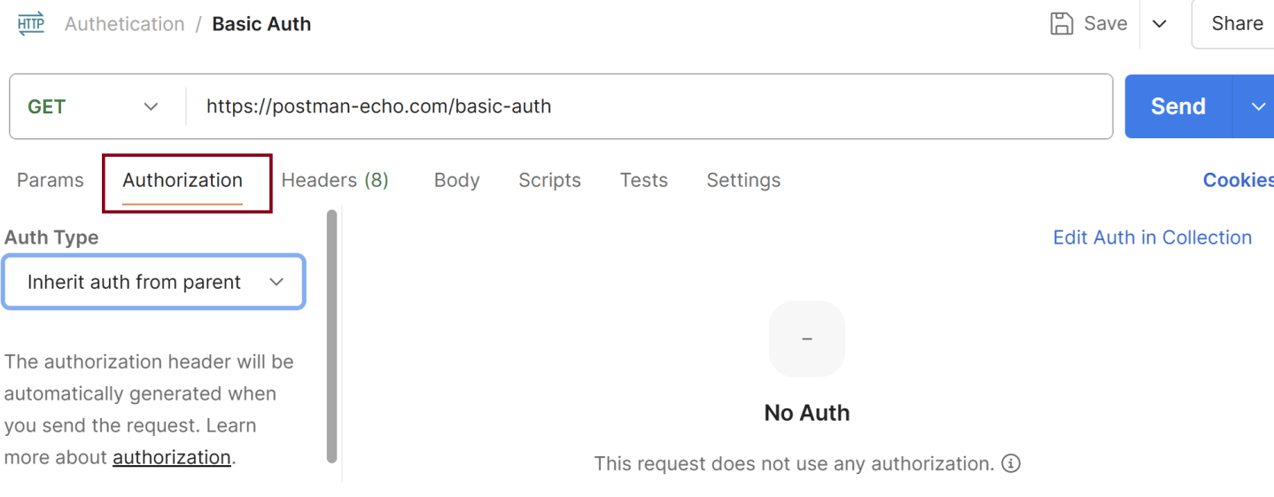 Basic Authentication with Postman – QA Automation Expert