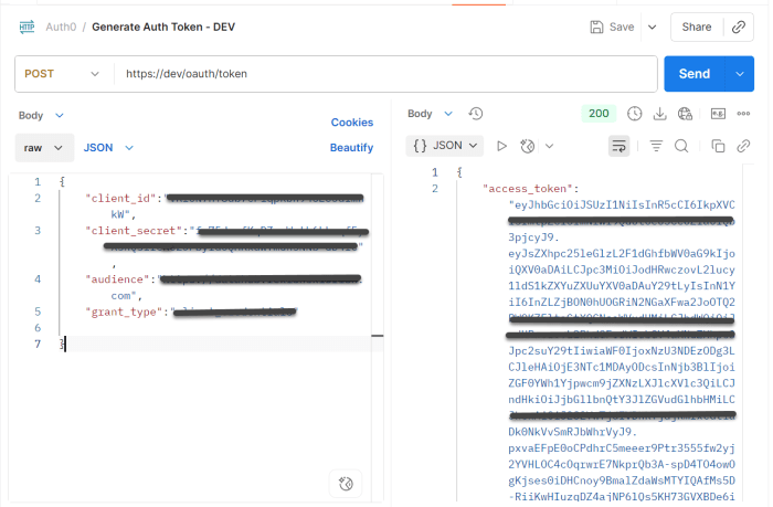 How to generate an access token and pass to another request in Postman ...