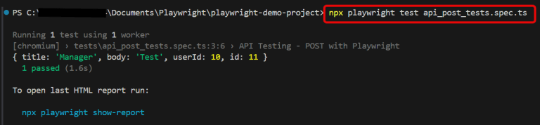 How to Execute POST Requests in Playwright – QA Automation Expert