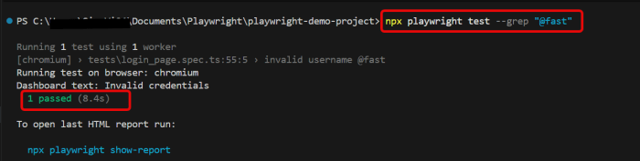Unlocking Playwright: Test Reports with Tags and Annotations – QA ...