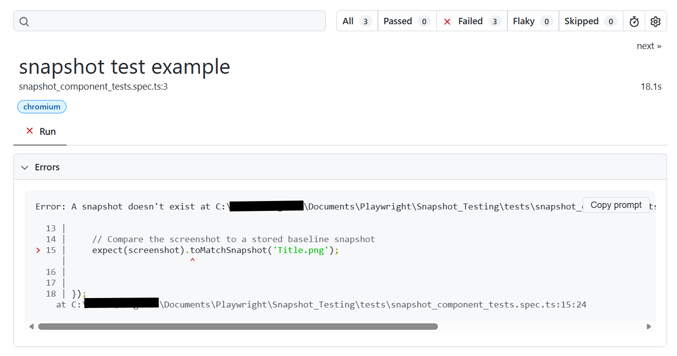 Mastering Snapshot Testing with Playwright – QA Automation Expert