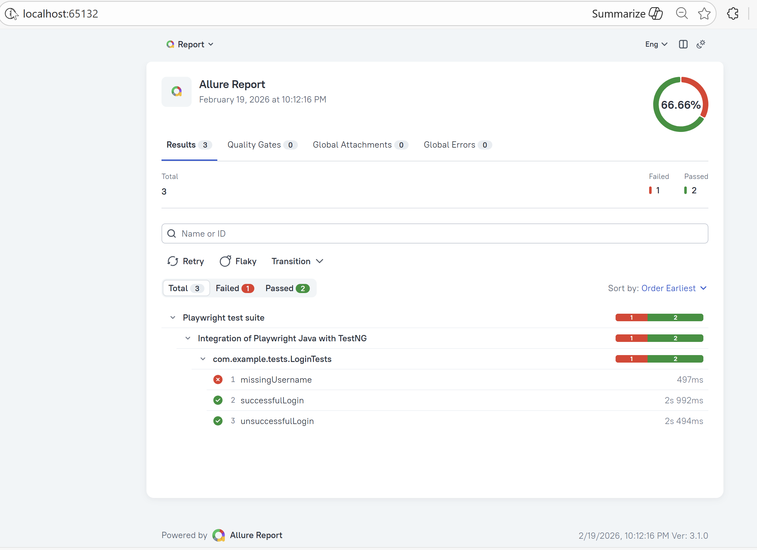 Integrate Allure Report with Playwright with Java and TestNG – QA ...