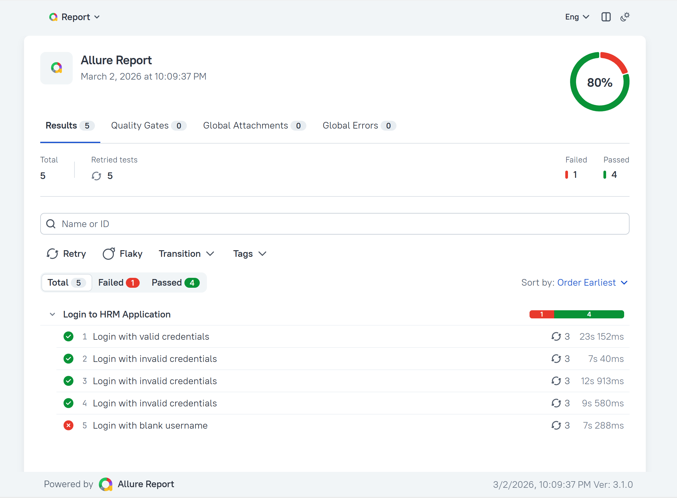 Integrate Allure Report with Playwright with Java, Cucumber, and TestNG ...