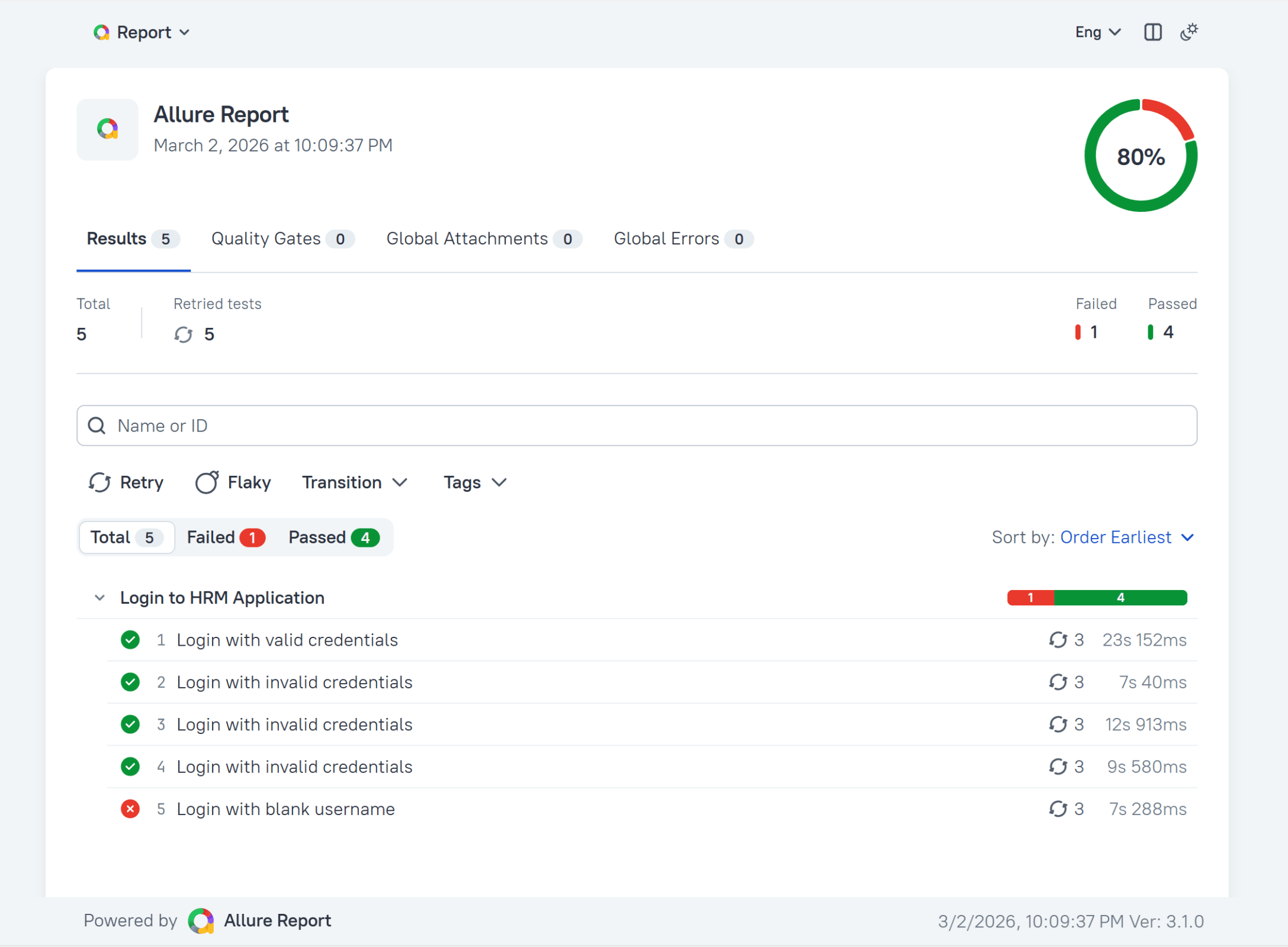 Integrate Allure Report with Playwright with Java, Cucumber, and TestNG ...